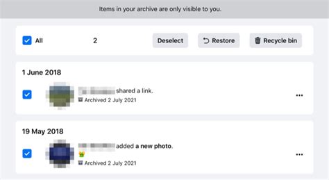 How To Archive Facebook Posts Without Deleting Them