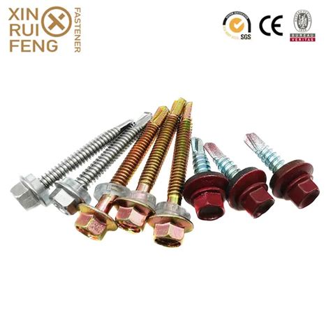 Truss Wafer Head Ph Drive Tek Roofing Self Drilling Screws For Sheet