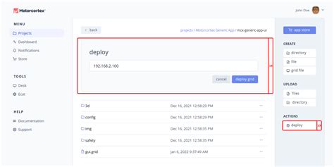 Deploy An Application