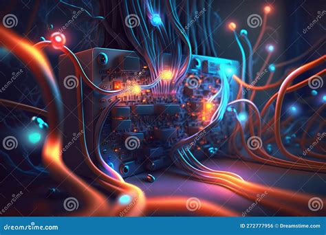 Cloud Architecture Platform Internet Infrastructure Concept Stock Illustration Illustration