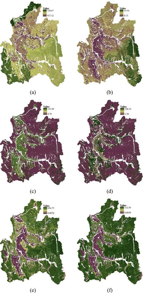 Spatial Distribution Patterns Of Hydrological Ecosystem Services A