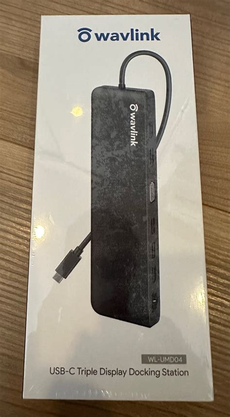 Wavlink USB C Triple Display Docking Station Computers Tech Parts Accessories Cables