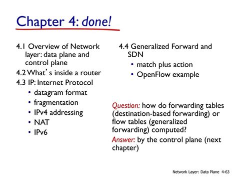 Chapter 4 Network Layer The Data Plane Ppt Download
