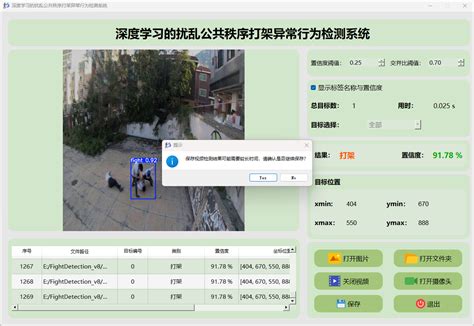 深度学习的扰乱公共秩序打架异常行为检测系统研究与实现 pyqt5界面 数据集 训练代码 中猿创新 7zcode