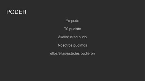 Irregular Preterite Verbs Ser Ir Hacer Tener Estar Y Poder Ppt Descargar