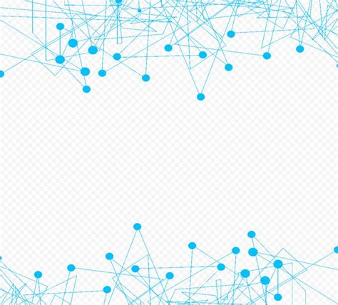 Network Connected Points Abstract Free Png
