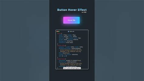 🖱️ Create Stunning Button Hover Effects With Css3 🎨💻shorts Shortvideo Buttonanimation