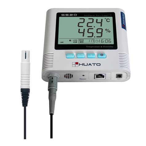 High Accuracy Temperature Humidity Monitor FDA Passed TCP IP Data Logger
