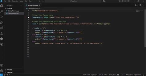 python internship coding temperatureconverter learning cognifyz