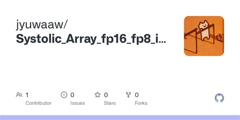 Github Jyuwaawsystolicarrayfp16fp8int8