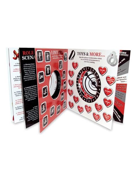 Bedroom Bondage Book Spinner Game BOOK3 03004 Lover S Lane