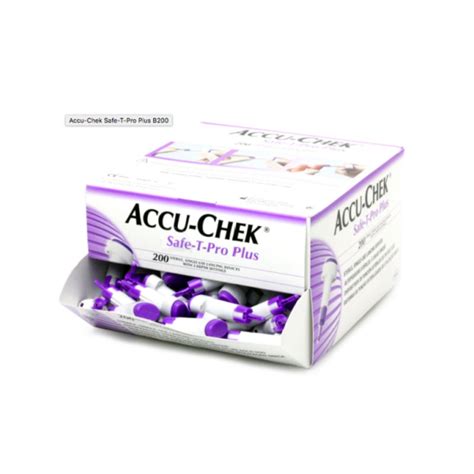 Accu Chek Safe T Pro Plus Lancet Box 200