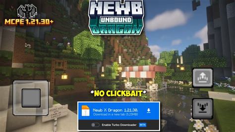 Best Shader For Minecraft Pe 1 21 30 Newb X Dragon Unbound Shader
