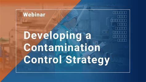 Developing A Contamination Control Strategy YouTube