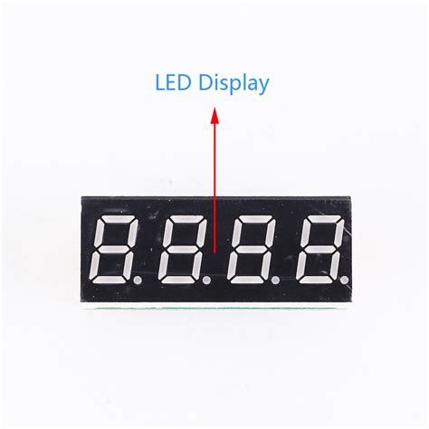 RS MODBUS Inch Bit Red Digital Tube Display Screen Module TTL Control For Arduino