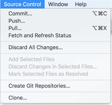 Git Switching Branch On Xcode 9 Stack Overflow