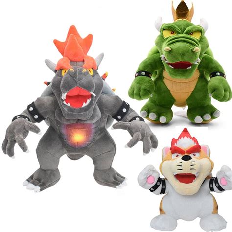 Peluche Super Mario Bros King Koopa Bowser Fury Bowser Jouets Poupées
