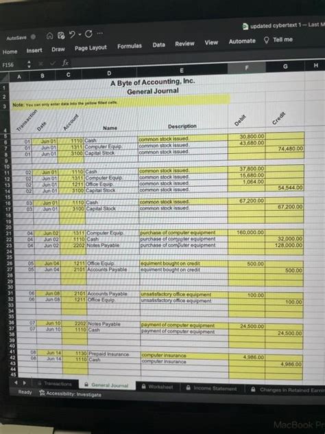 Solved Hey This Is The Cybertext Accounting Project And Im