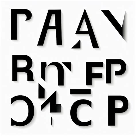 Typography Vector Set White Background Isolated A High Quality Premium Ai Generated Image