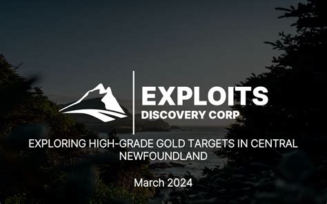 Exploits Discovery Corp On Linkedin Exploitsgold Miningnl Gold Goldexploration