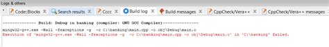 Compile code trên CodeBlocks bị lỗi Execution failed programming Dạy Nhau Học