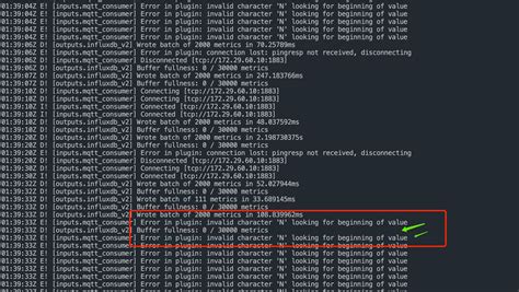 Docker Telegraf Mqtt Msg Into Influxdb Of Bulk 6000hz Influxdb 2 Influxdata Community Forums