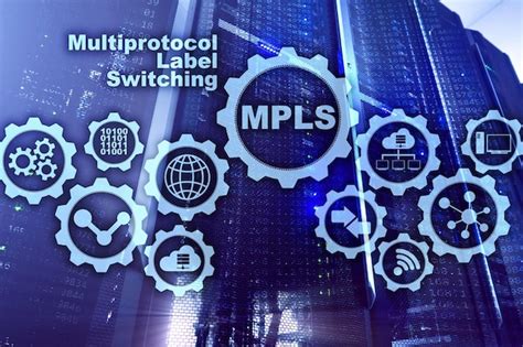 premium photo mpls multiprotocol label switching routing telecommunications networks concept
