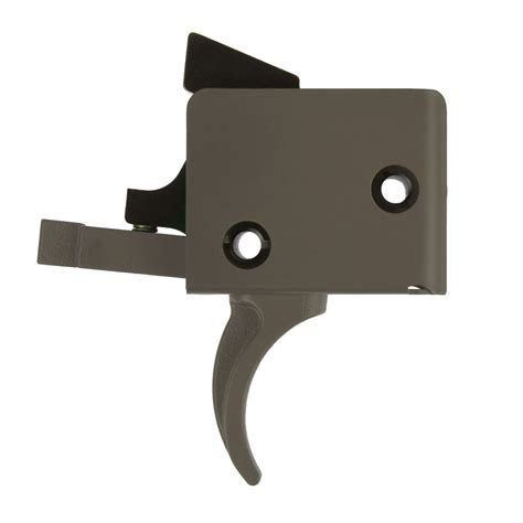 Ar15 10 Single Stage Trigger Curved Fde Cmc Triggers