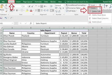 How To Delete Blank Rows In Excel