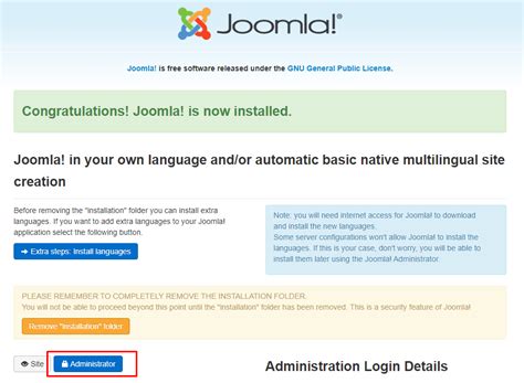 how to install joomla server on ubuntu 20 04 greencloud documentation