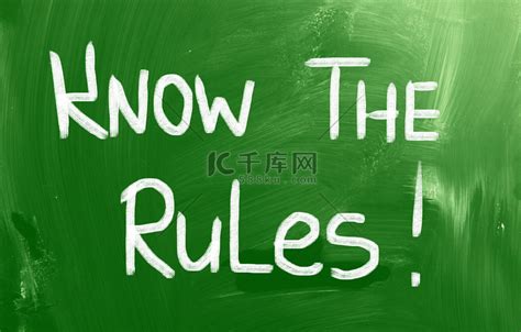 了解规则概念高清摄影大图 千库网