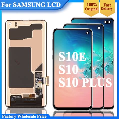 หน้าจอแสดงผล Lcd ของแท้ 100 สําหรับ Samsung Galaxy S10e S10 Lcd