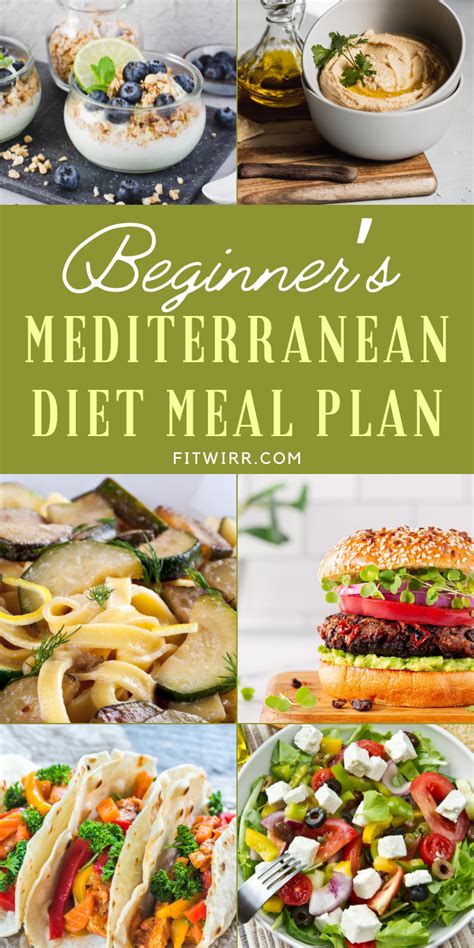 7 Day Mediterranean Diet Meal Plan Recipes For Beginners