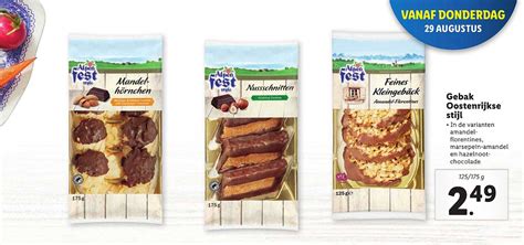 Gebak Oostenrijkse Stijl Aanbieding Bij Lidl