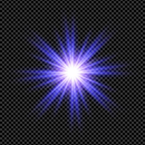 Premium Vector Blue Color Supernova Effect Or Party Light