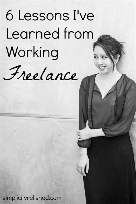 Lessons Ive Learned About Working Freelance Simplicity Relished