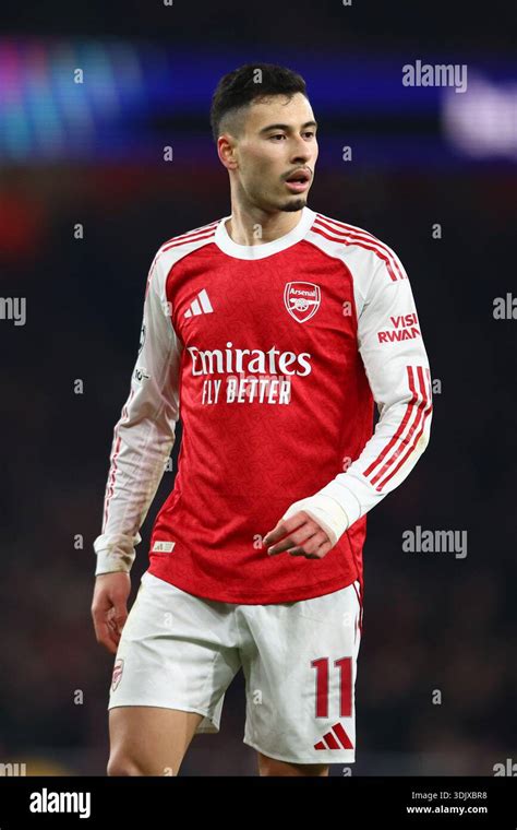 London Uk 28th Jan 2026 Gabriel Martinelli Of Arsenal During The