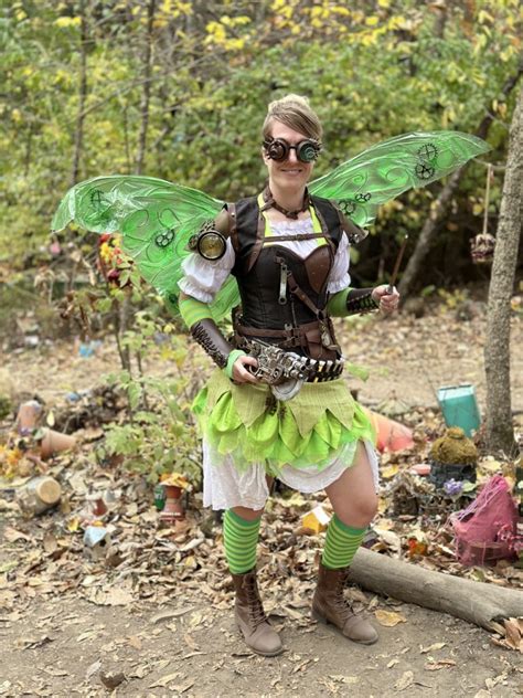 Steampunk Tinker Bell At Ren Fest Perfuzion