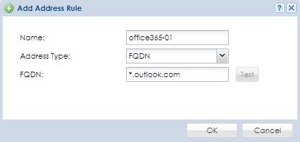 Zywall 110 Declare A Wildcard FQDN In Object Zyxel Community