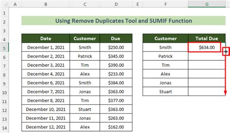 How To Combine Duplicate Rows And Sum The Values In Excel