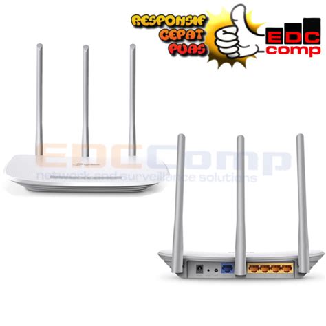 Jual TP LINK TL WR845N TL WR845N 3 Antena 300MBps Wireless Router Shopee Indonesia