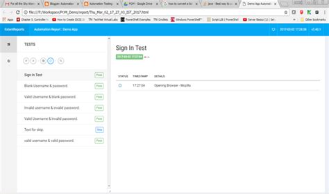 Automation Testing Running All Test Scenarios In Same Browser Implement Failure Skip In