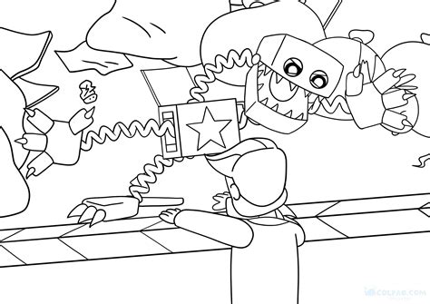 Boxy Boo Coloring Pages Project Playtime