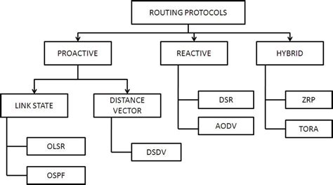 Manet Routing Protocols Download Scientific Diagram