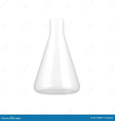 Conical Flask Isolated On White Background Erlenmeyer Flask Laboratory Flask Stock Conical Flask Isolated On White Background Erlenmeyer Flask Laboratory Flask Stock
