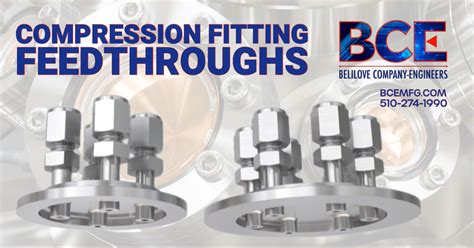 Compression Fitting Feedthrough A Versatile Solution For Tube And