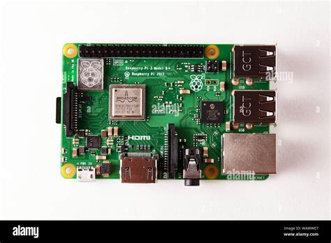 Raspberry Pi B Stock Photo Alamy