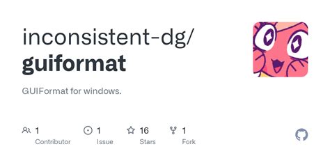 Github Inconsistent Dgguiformat Guiformat For Windows