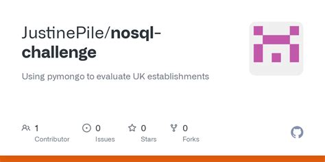 github justinepile nosql challenge using pymongo to evaluate uk