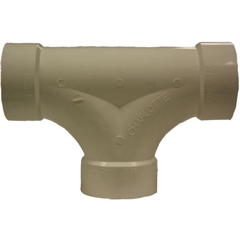 3 Dwv Pvc Double Cleanout Tee Plumbersstock